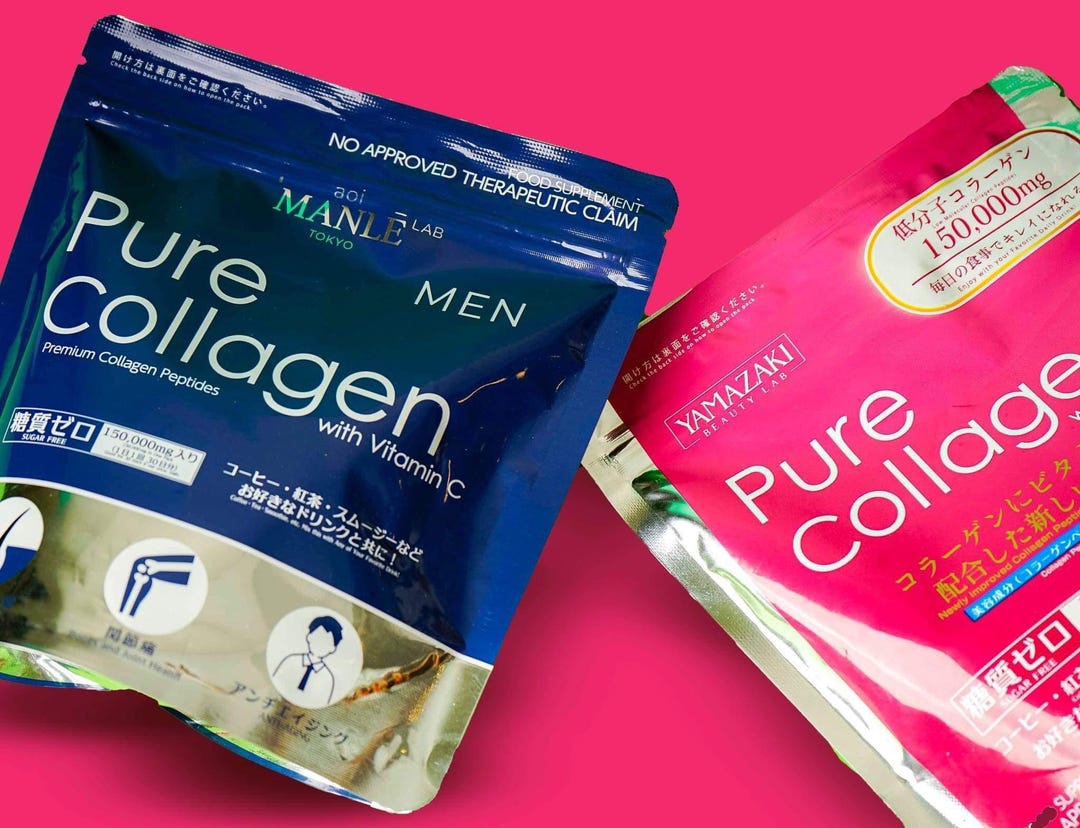 Pure Collagen With Vitamin C Bovine Peptides and Its 100% JAPAN Made ...