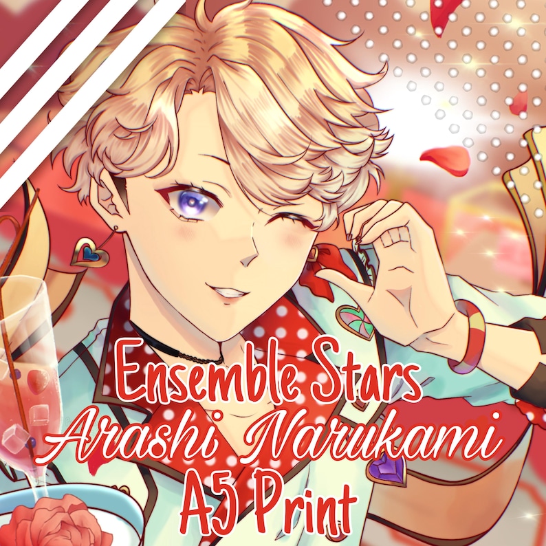 Ensemble Stars Ll Arashi Narukami A5 Print - Etsy