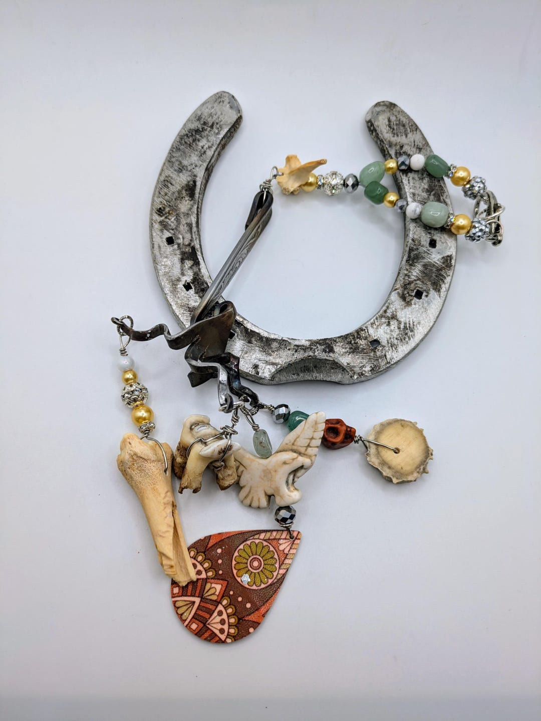 Fork Vintage Car Accessory, Fork Car Accessory, Bone Animal Car, Oddity ...