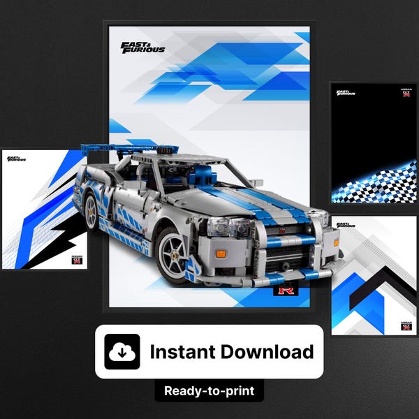 34 Gtr Poster - Etsy