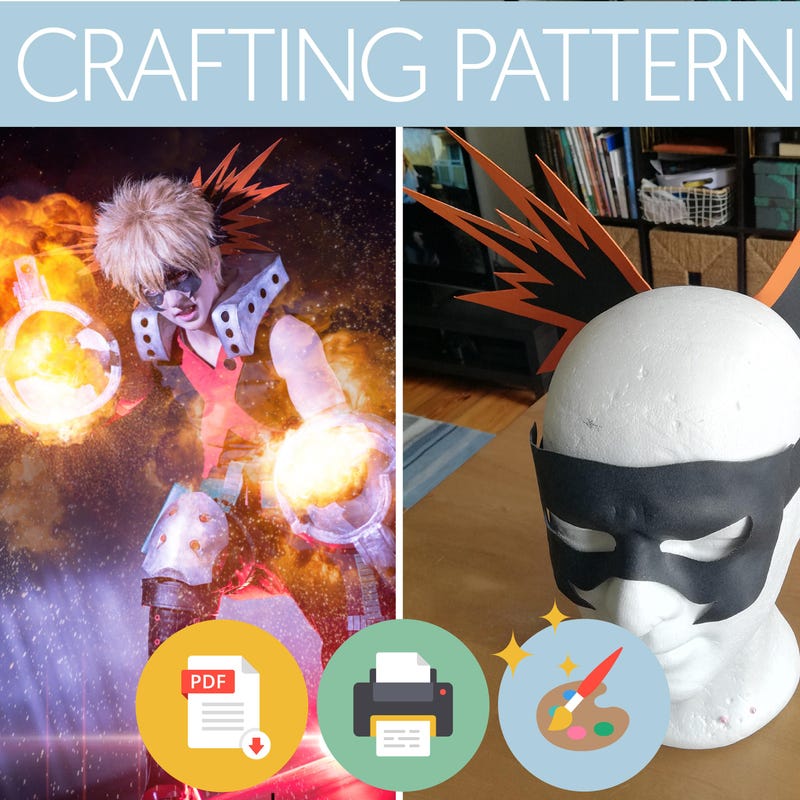 Bakugo Costume - Etsy