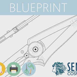 Dbd | Trickster Killer | Knife | Pattern Lifesize 1:1 Template ...