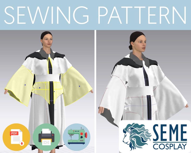 Choir Member | Sewing Pattern - Etsy