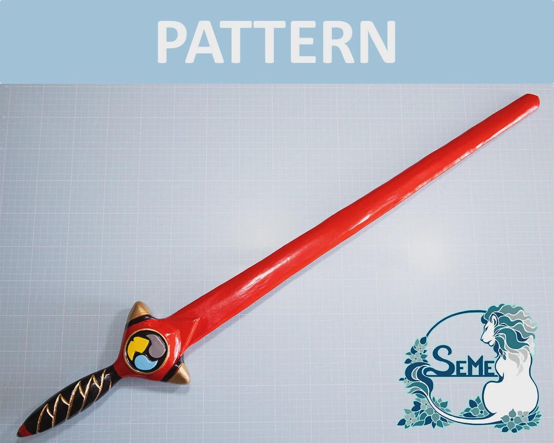 ML Sword | Pattern Blueprint - Etsy