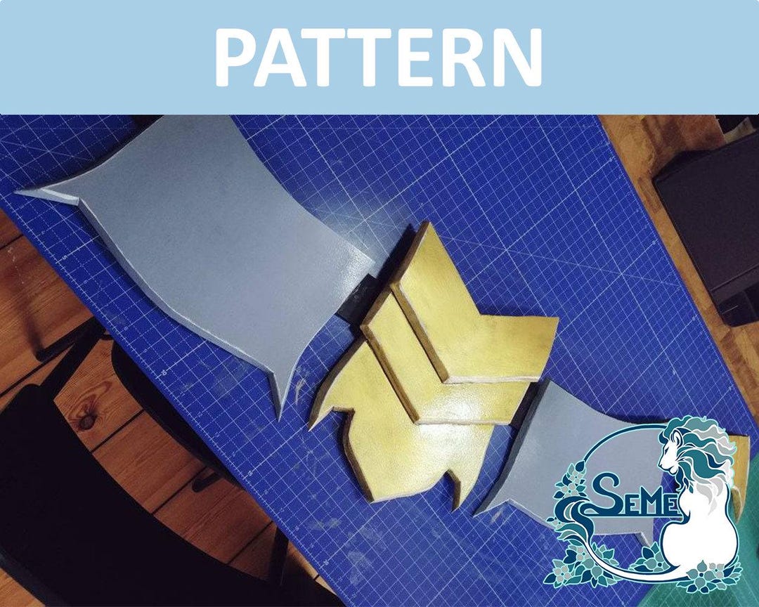Ventus Armor Belt | Cosplay Costume Pattern Blueprint - Etsy