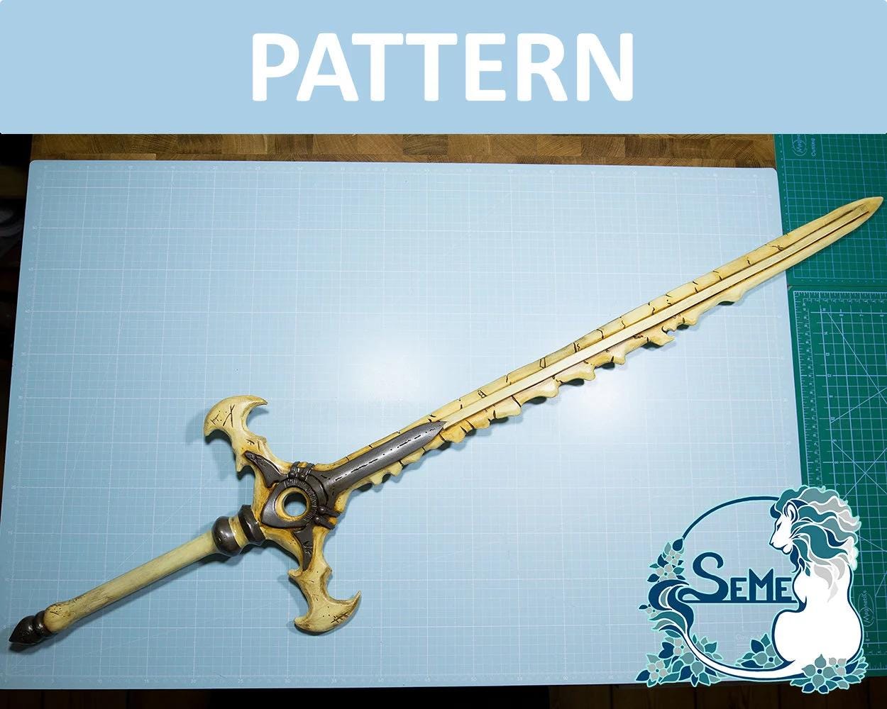 Byleth | Sword of the Creator | Pattern Blueprint - Etsy