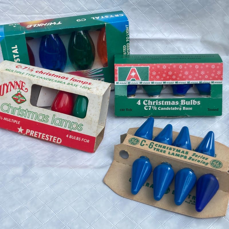 Old Christmas Bulbs - Etsy