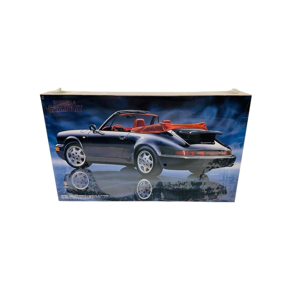 Fujimi 1:24 Scale Porsche 911 Carrera 4 Cabriolet 12034 1990 Japan New ...