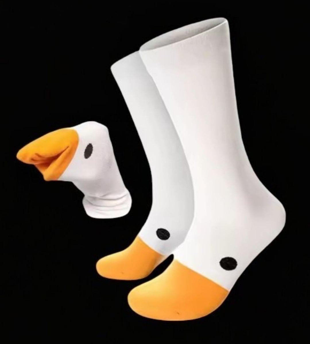 Funny Goose Socks - 2 Unique Designs - Quirky Gift for Animal Lovers ...