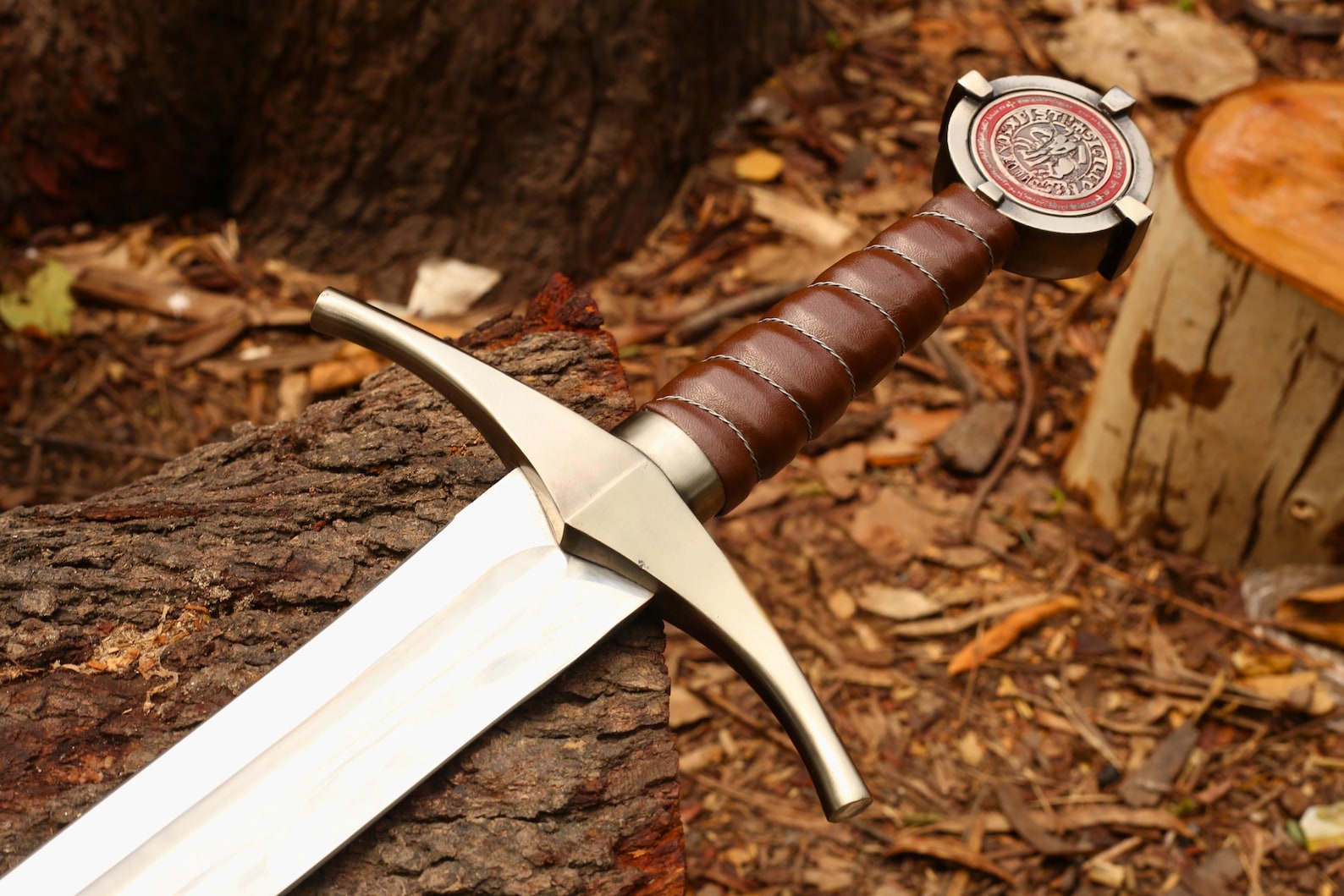 Hand Forged Knights Templar Sword - Medieval Crusader Replica With ...