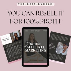Affiliate Marketing Ebook: Canva PLR Templates, Master Resell Rights ...