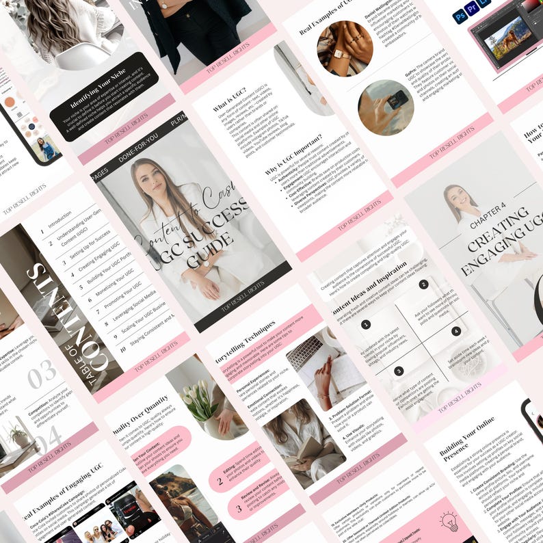 UGC Creator Success Guide: Canva Ebook Template (PLR/MRR) - Etsy