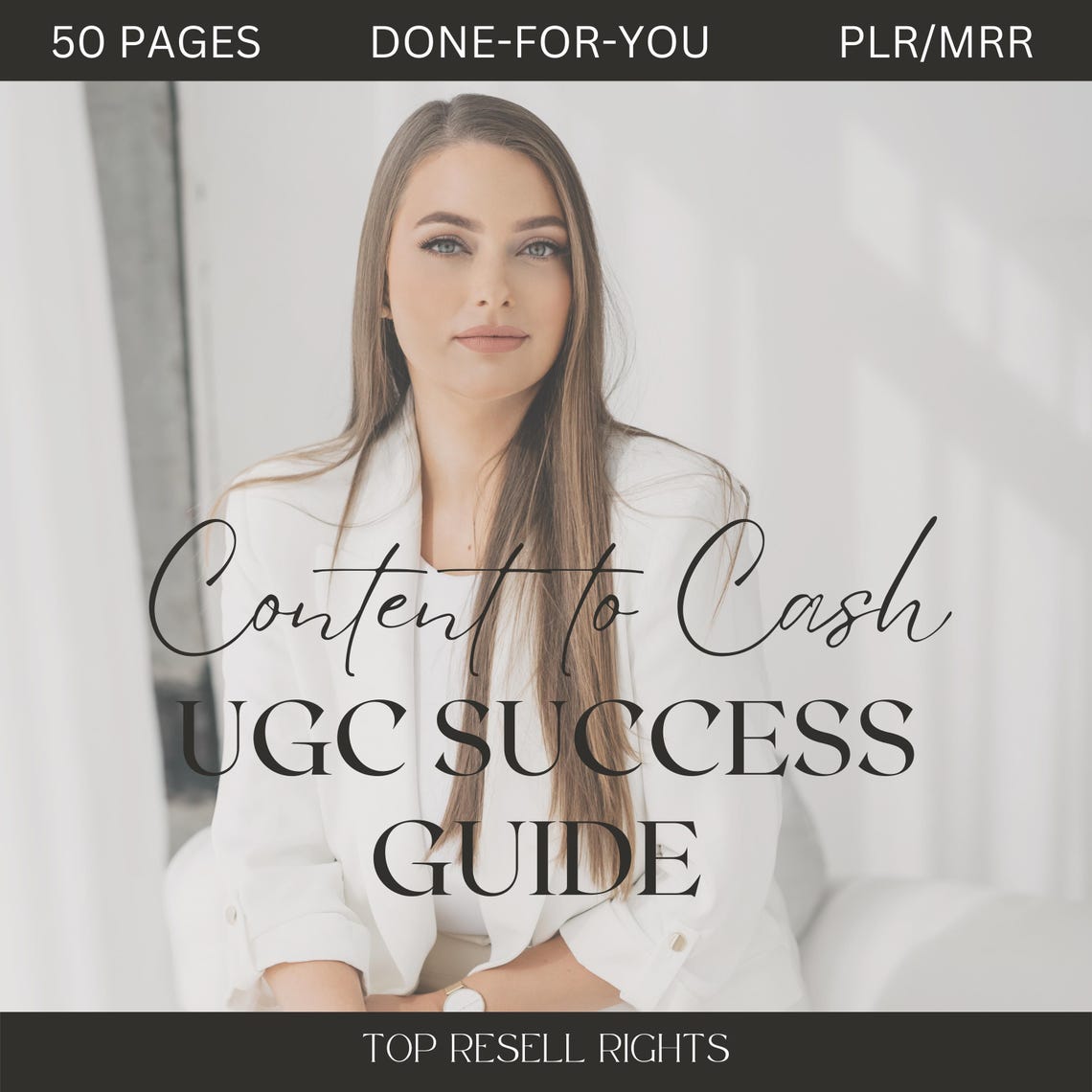 UGC Creator Success Guide: Canva Ebook Template (PLR/MRR) - Etsy
