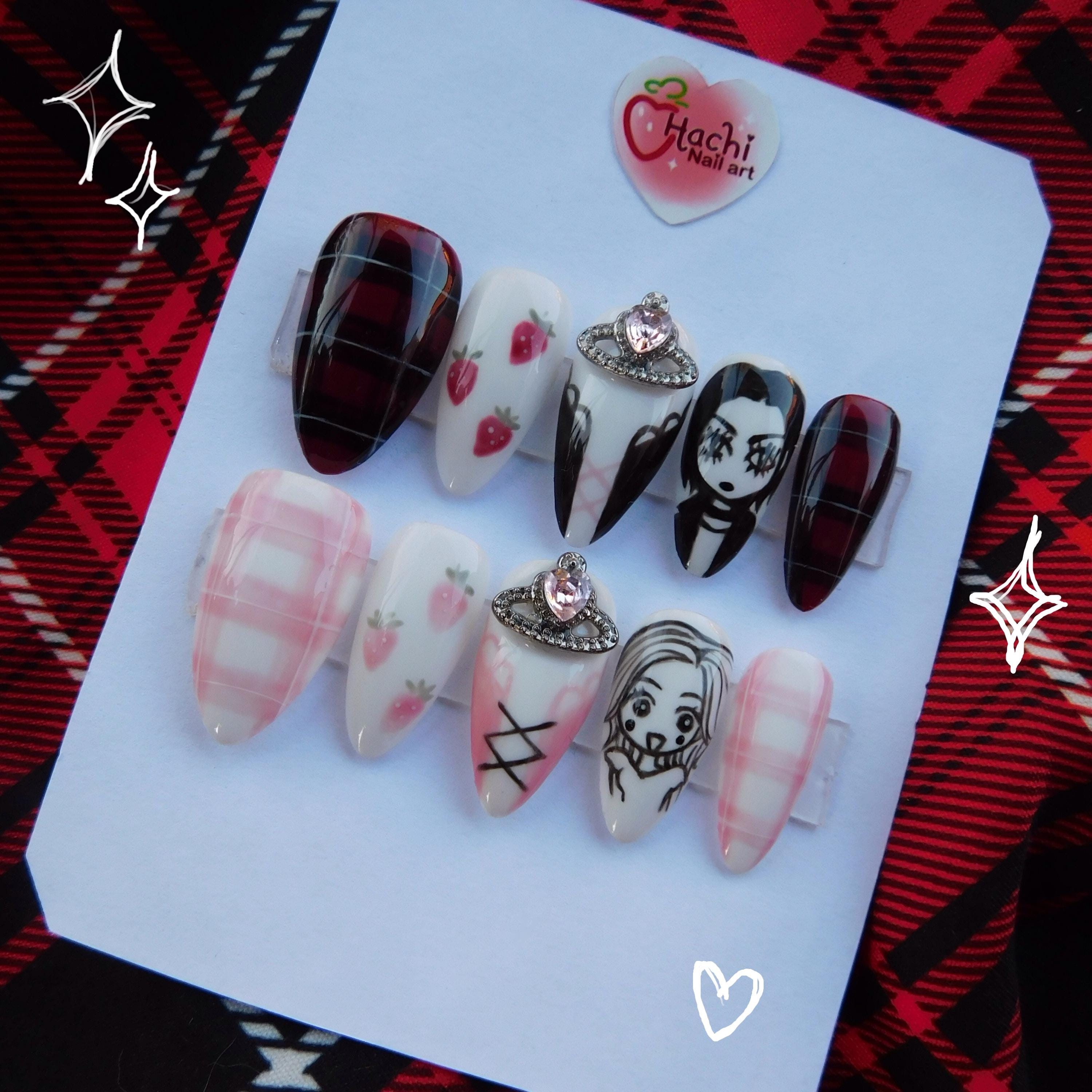 Nana Press on Nails | Nana and Hachi | Handmade Nails | Gel Nails ...