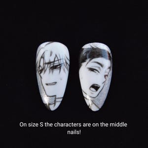 Alien Stage Press on Nails | Ivantill | Handmade Nails | Gel Nails - Etsy