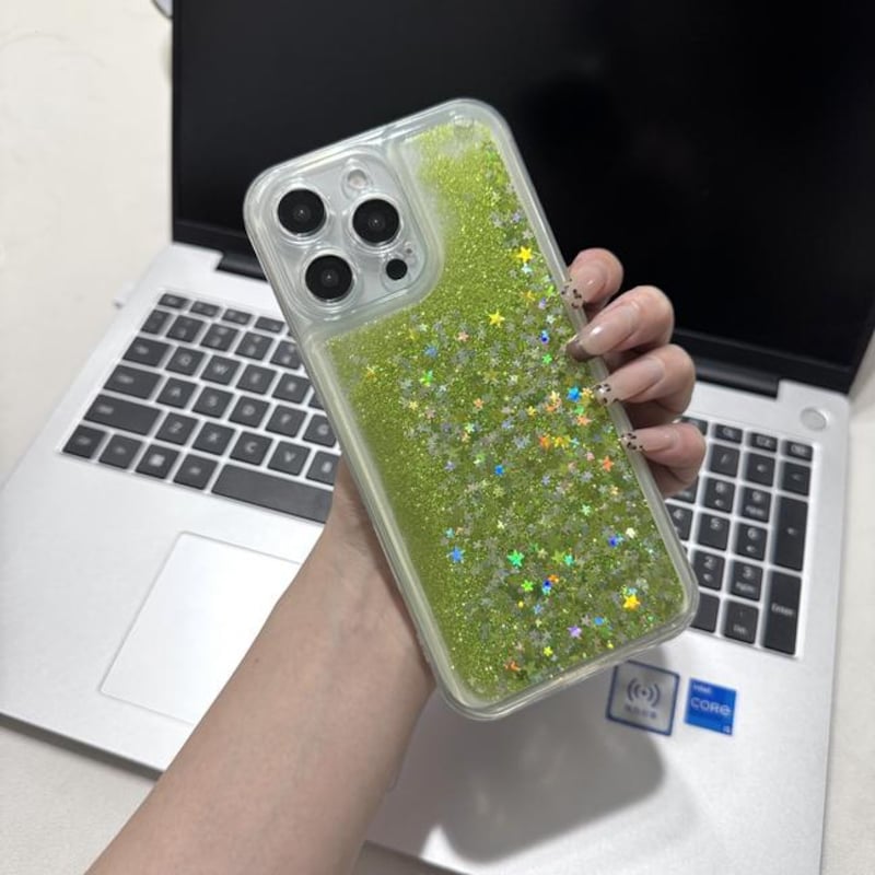 Cute Liquid Glitter Cases - Etsy