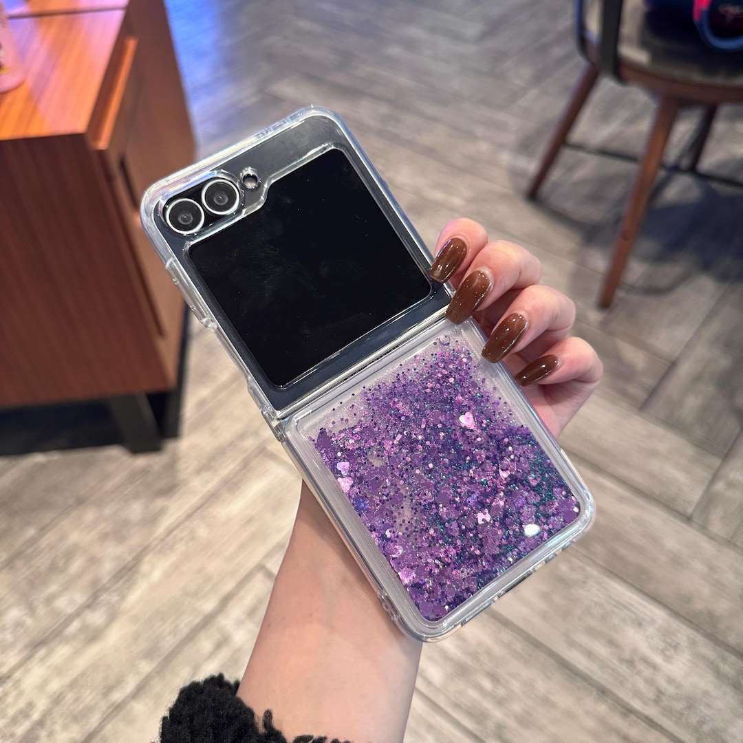 Liquid Flip Phone Case for Samsung Galaxy Z Flip 6 and 5, Waterfall ...
