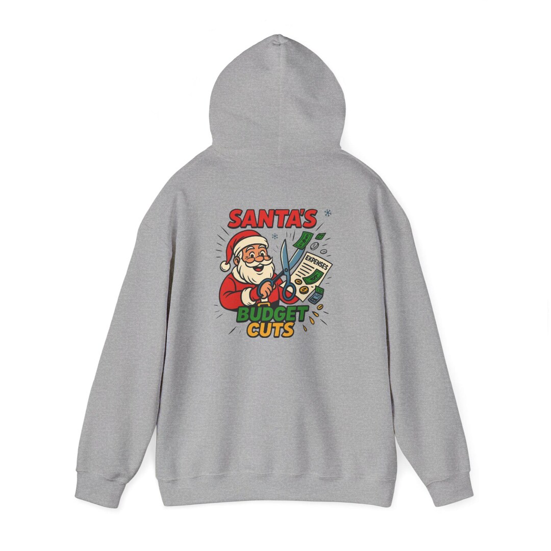 Funny Accountant Christmas Festive Santa Hoodie, - Finance Humor Gift ...