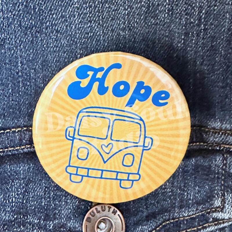 Hippie Pin - Etsy
