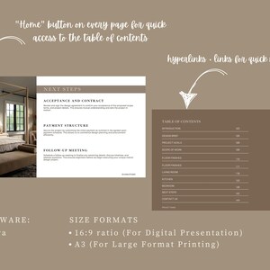 Interior Design Client Presentation, Design Presentation Template ...
