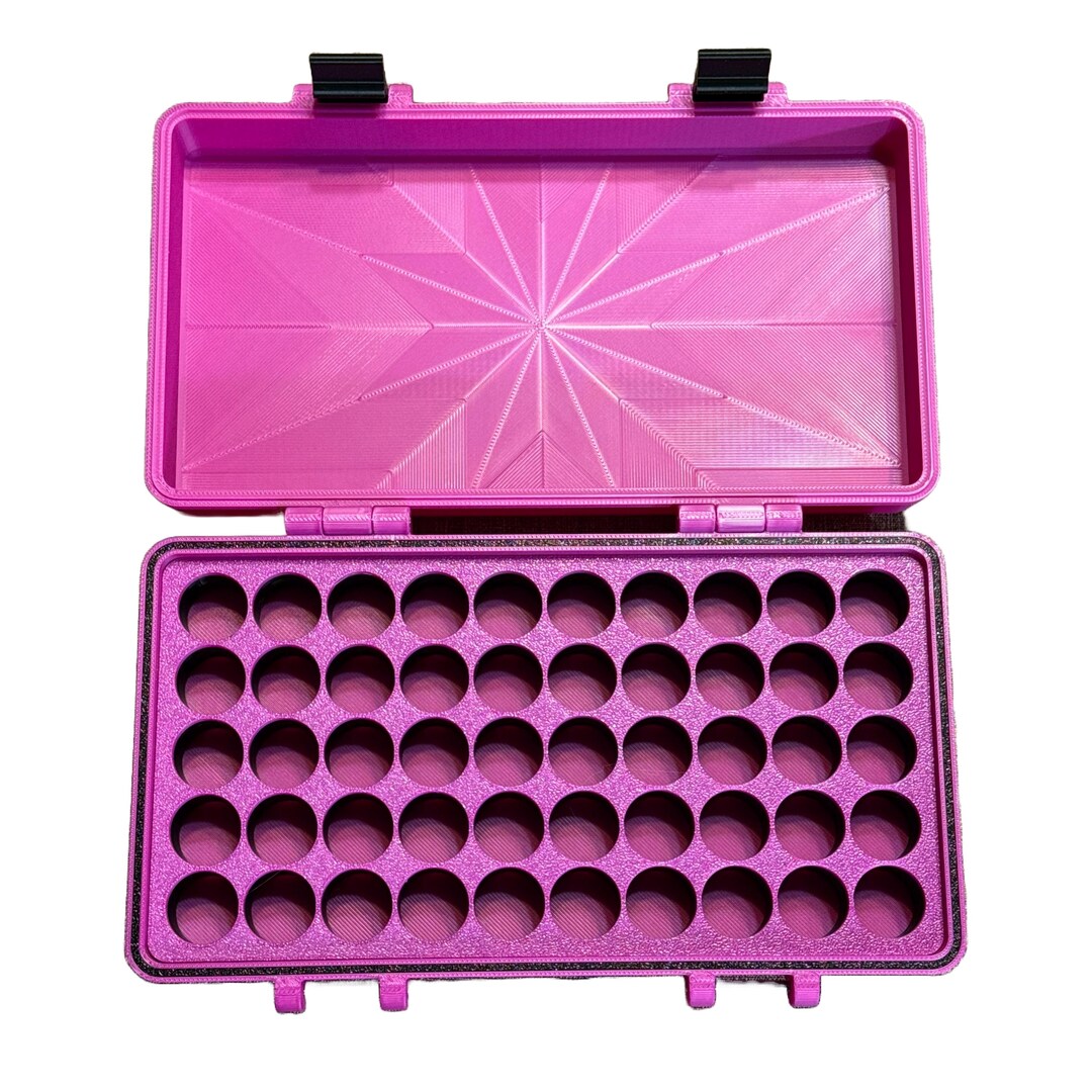 Purple Themed 50 Spot Vial Case (3ml) | Peptide Case | Insulin Case ...