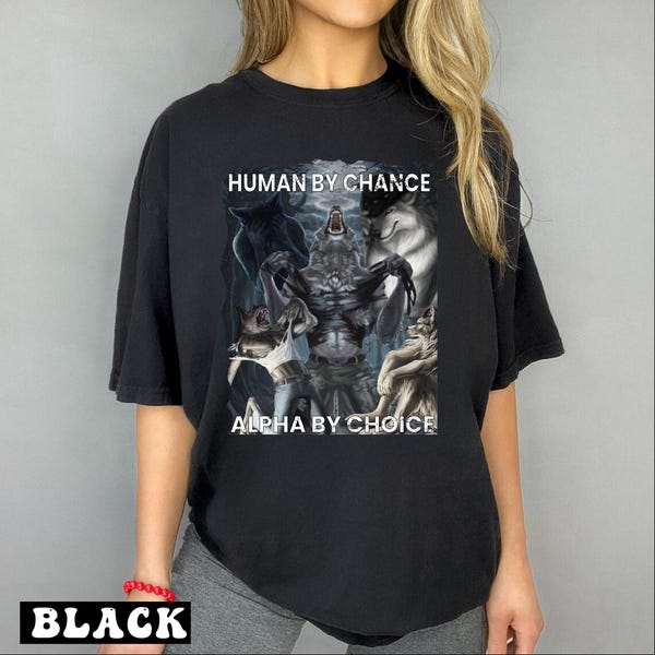 Wolf Ripping Shirt - Etsy