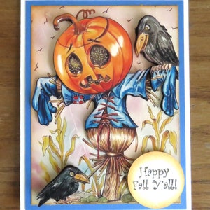 DIY Fall Card Kit, All Occasion Fall Cards, Birthday, Hello, Friends ...
