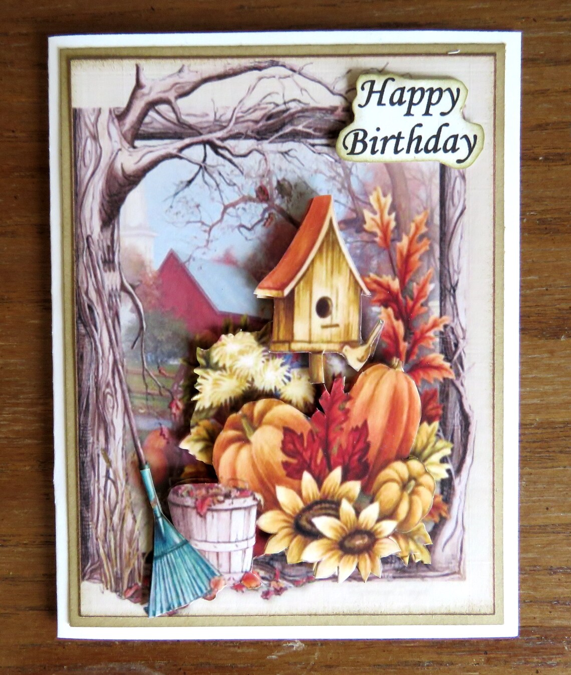 DIY Autumn Card Kit All Occasion Fall Cards Birthday Hello - Etsy