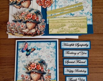 DIY Masculine Card Kit, Airplane, Birthday Card, Father's Day Card ...