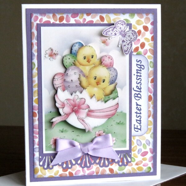 Handmade Easter Card - Etsy