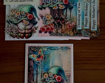 DIY Masculine Card Kit, Airplane, Birthday Card, Father's Day Card ...