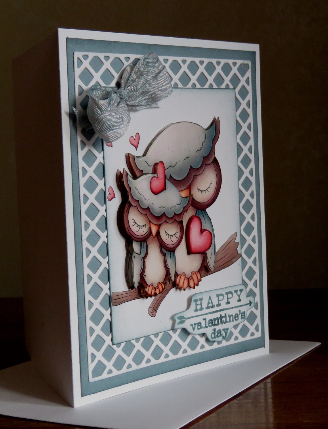 DIY Love Owls Valetine Card Kit Handmade Anniversary Cards - Etsy