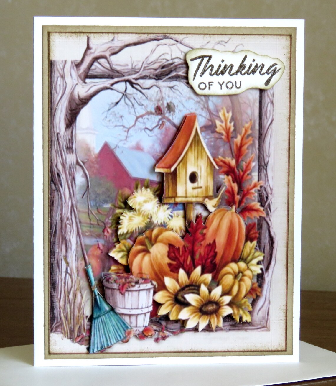 DIY Autumn Card Kit All Occasion Fall Cards Birthday Hello - Etsy
