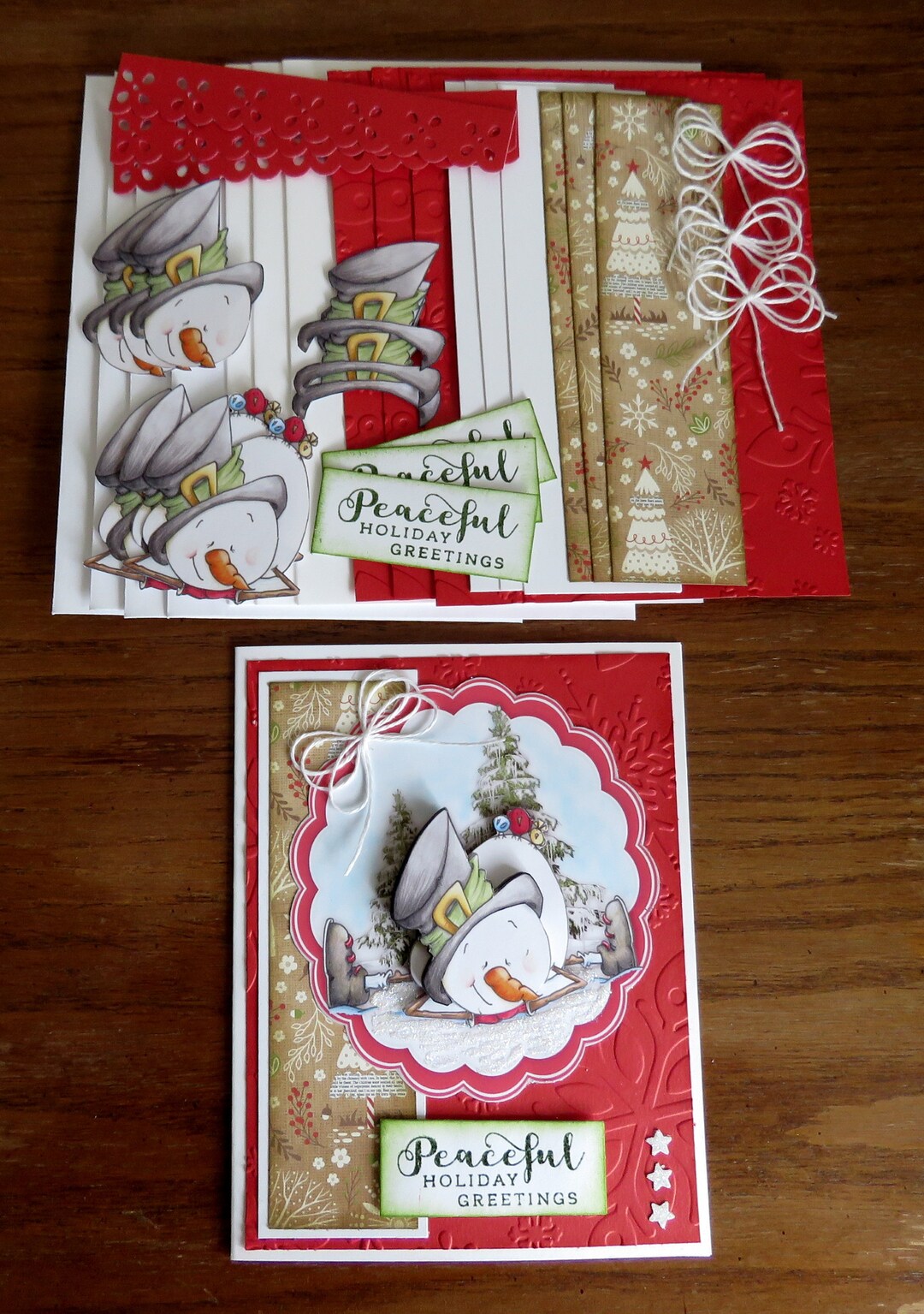 DIY Card Kit, Christmas Cards, Hanukkah Cards, Holiday Greetings ...
