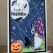 Cute Gnome Halloween Card, Hand Stamped Cards, Halloween Cards, Spooky ...