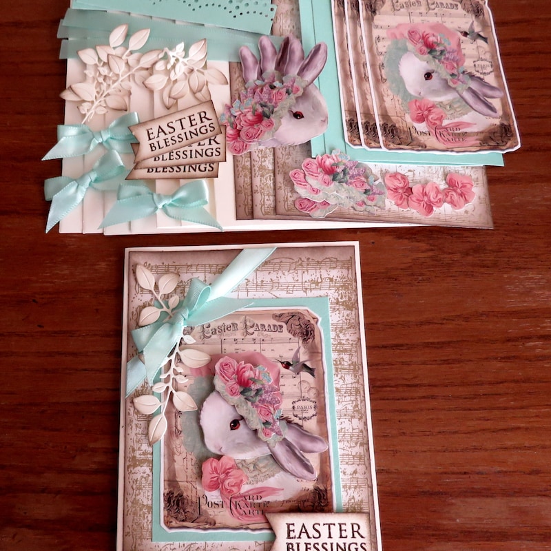 Handmade Card Kit Easter - Etsy