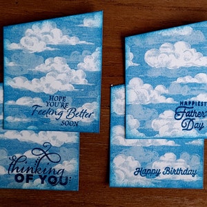 DIY Masculine Card Kit, Airplane, Birthday Card, Father's Day Card ...