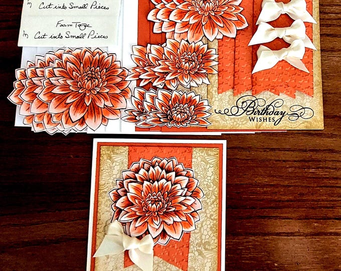 DIY Birthday Card Making Kit. Easy DIY Craft, Happy Birthday, Beginner ...