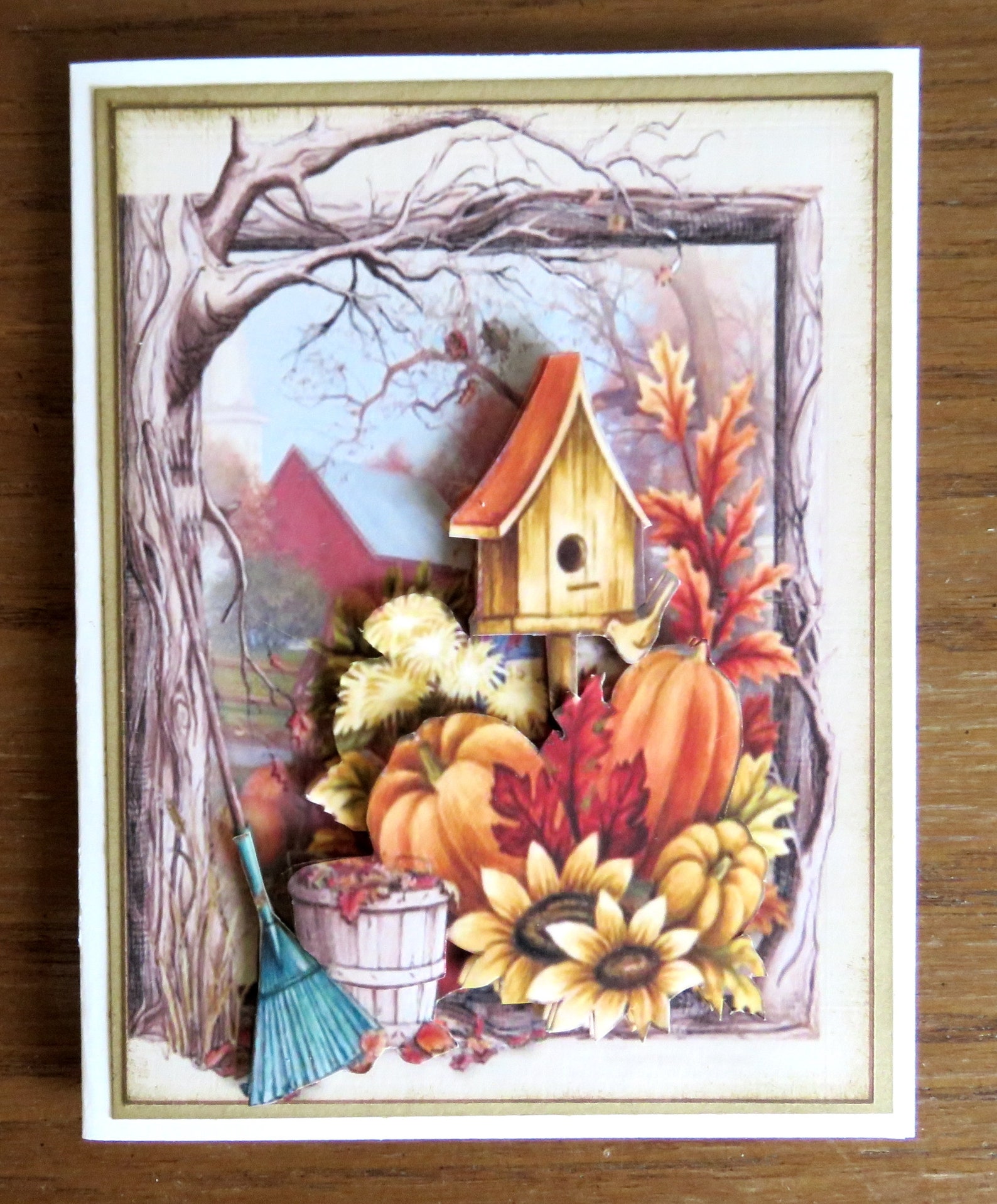 DIY Autumn Card Kit All Occasion Fall Cards Birthday Hello - Etsy
