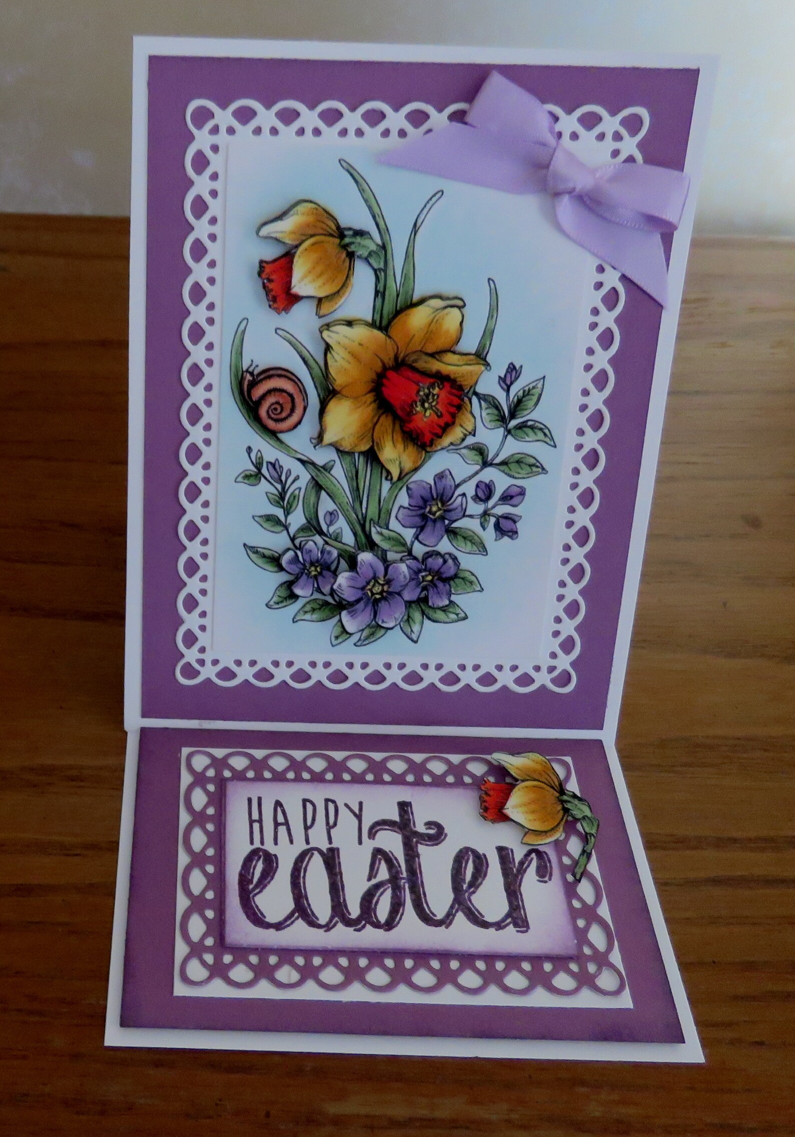 DIY Daffodil Easel Card Kit Easter Cards Any Occasion - Etsy