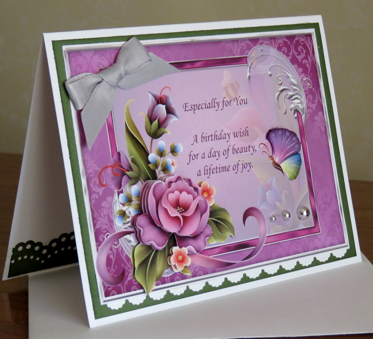 Hand Made 3D Birthday Card Special Friend Birthday Handmade - Etsy