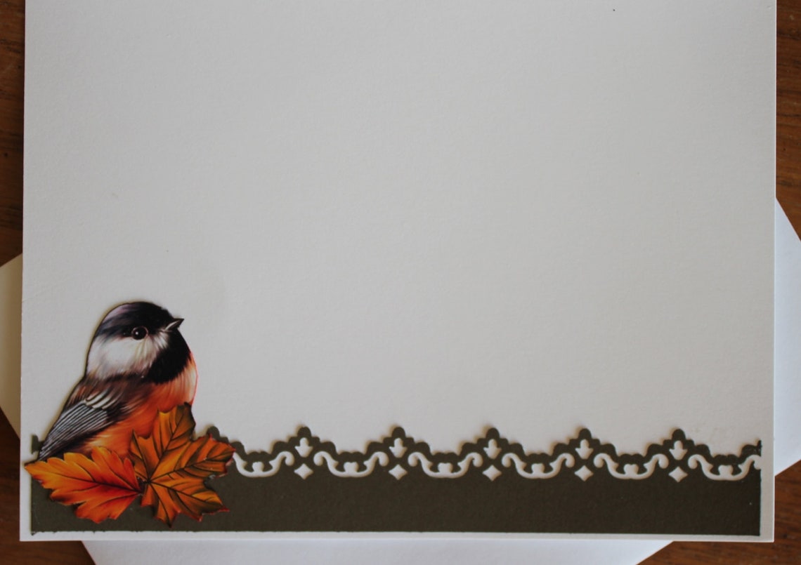 DIY Card Kit Handmade Autumn Greeting Card All Occasion - Etsy