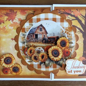 Any Occasion Handmade Farm Scene Greeting Card, Happy Birthday, Happy ...