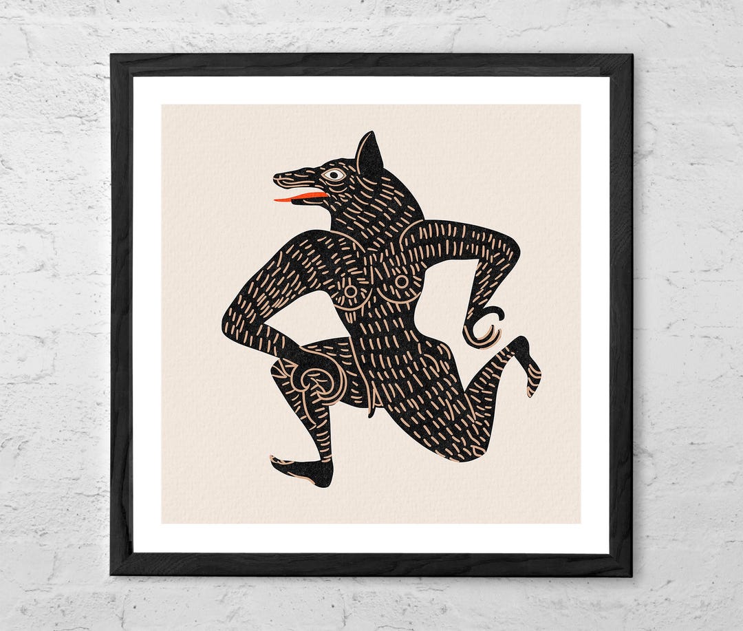 Greek Mythology Zephyr Art Print, Trendy Gallery Wall Art Print ...