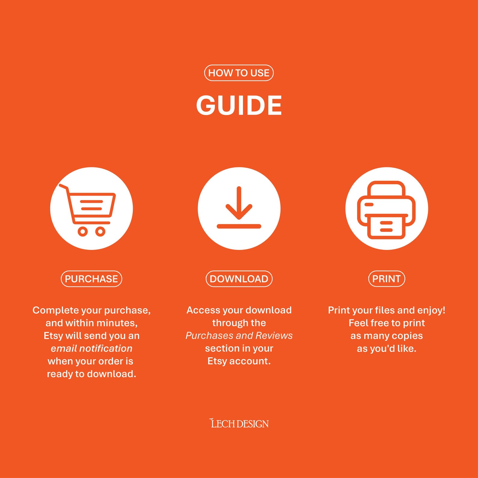 Weekly Planner Bold Modern Printable & Digital | 4 Designs in 5 Sizes ...