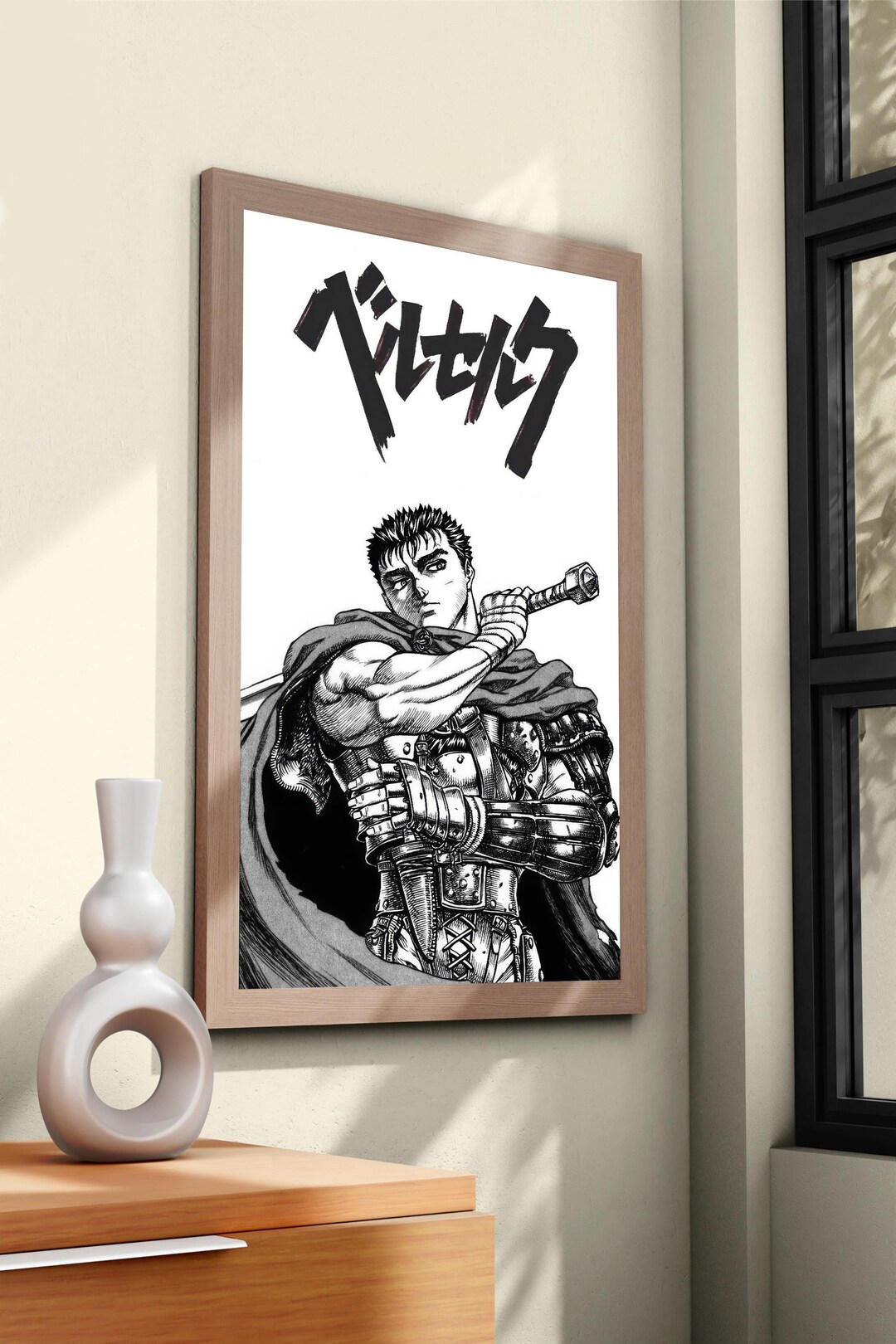 Berserk Guts Digital Download Print, Berserk Guts Anime Print, Digital ...