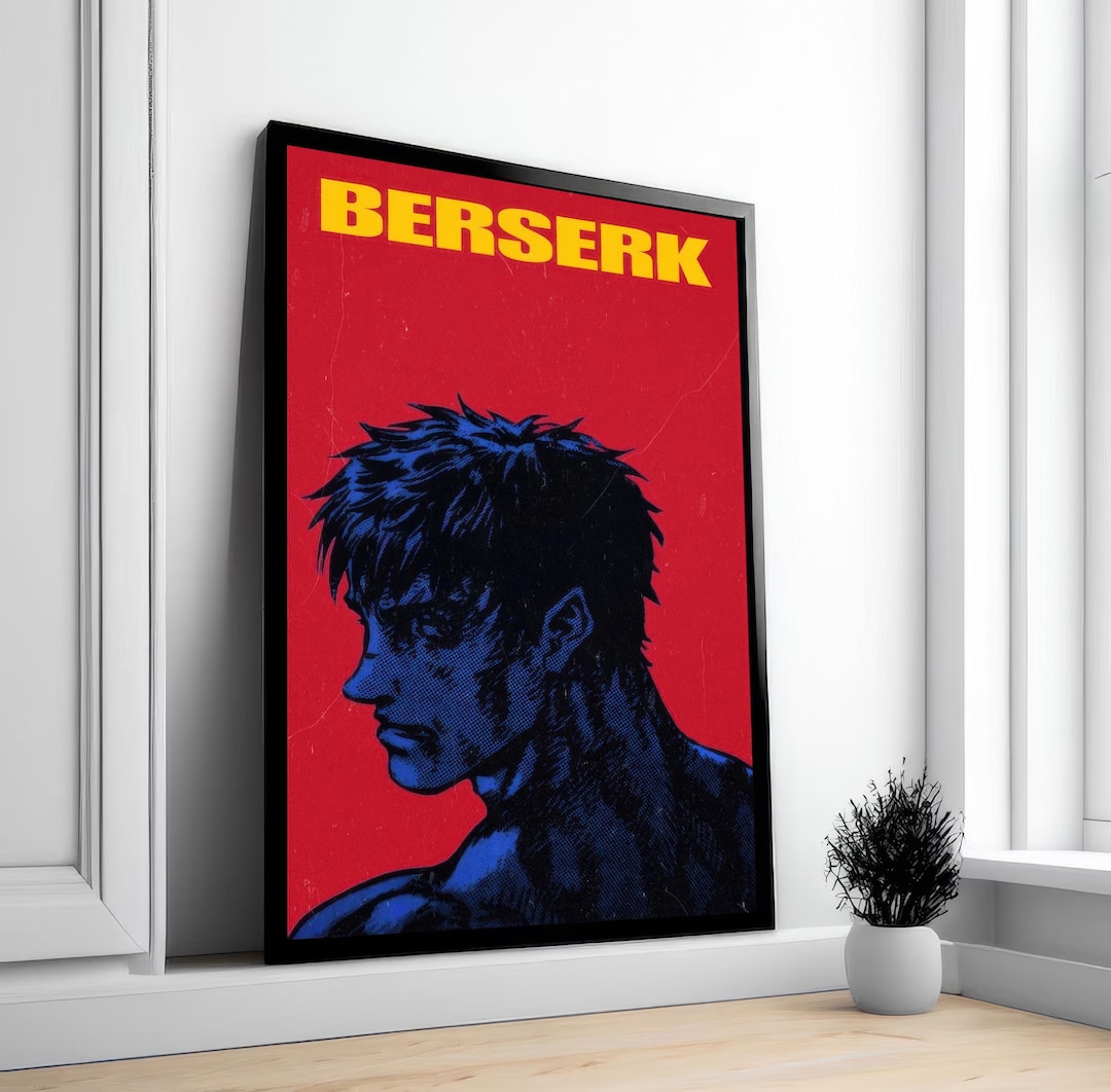 Berserk Poster, Digital Berserk Anime Gifts, Anime Wall Art for Your ...
