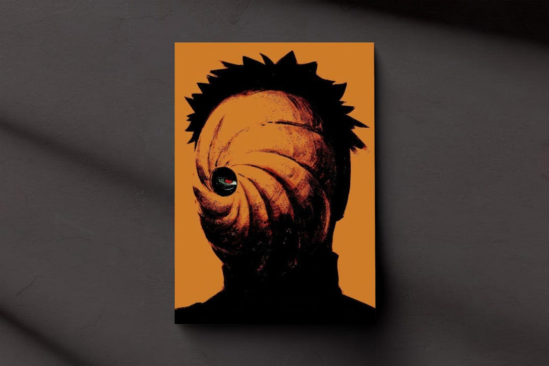 Naruto Obito Uchiha Anime Digital Download Print, Digital Anime Poster ...