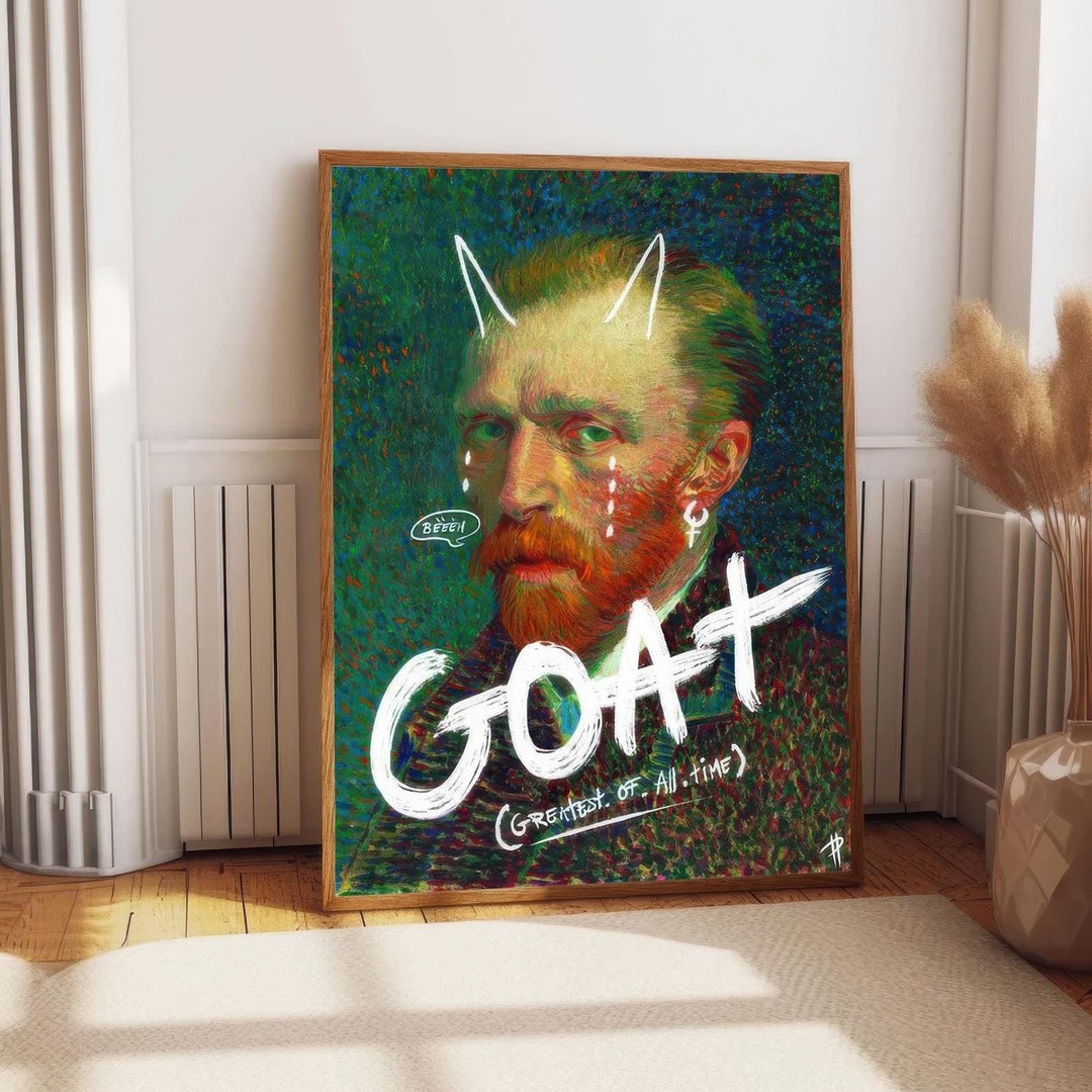Van Gogh "goat" Art Print, Modern Poster (digital Download) - Etsy
