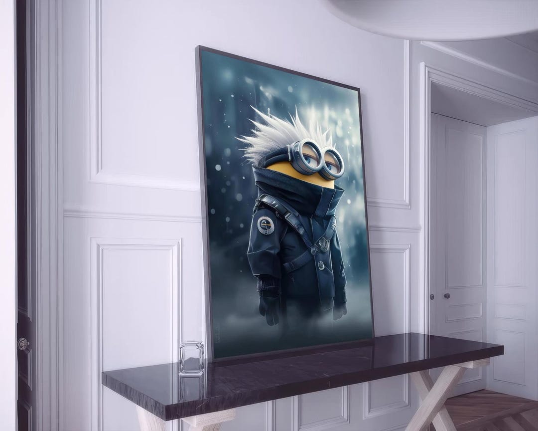 Minions Satoru Gojo Poster, Minions Satoru Gojo Digital Download Print ...